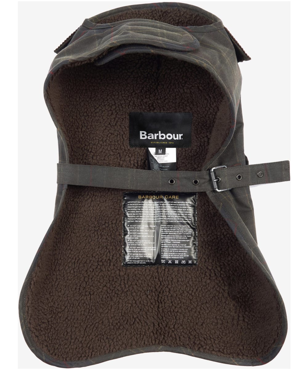 Barbour Tartan Wax Dog Coat