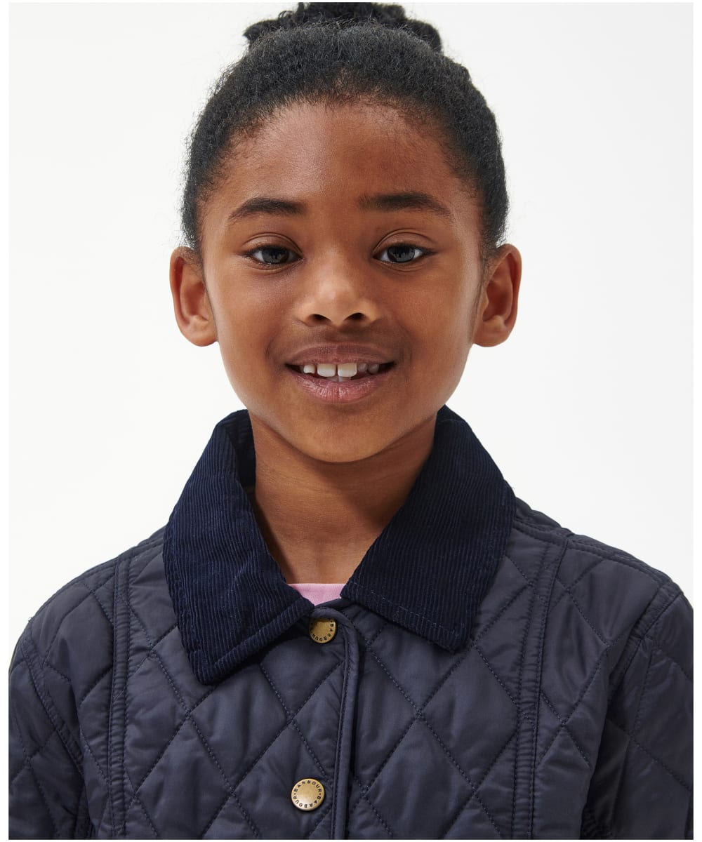 Girl's Barbour Summer Liddesdale Quilted Jacket, 2-9yrs