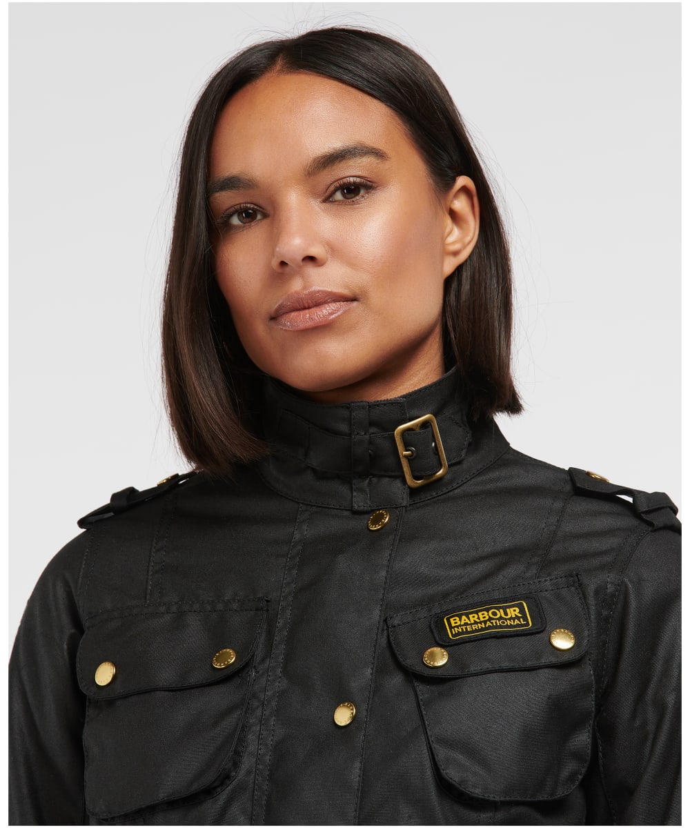 Women's Barbour International Waxed Jacket