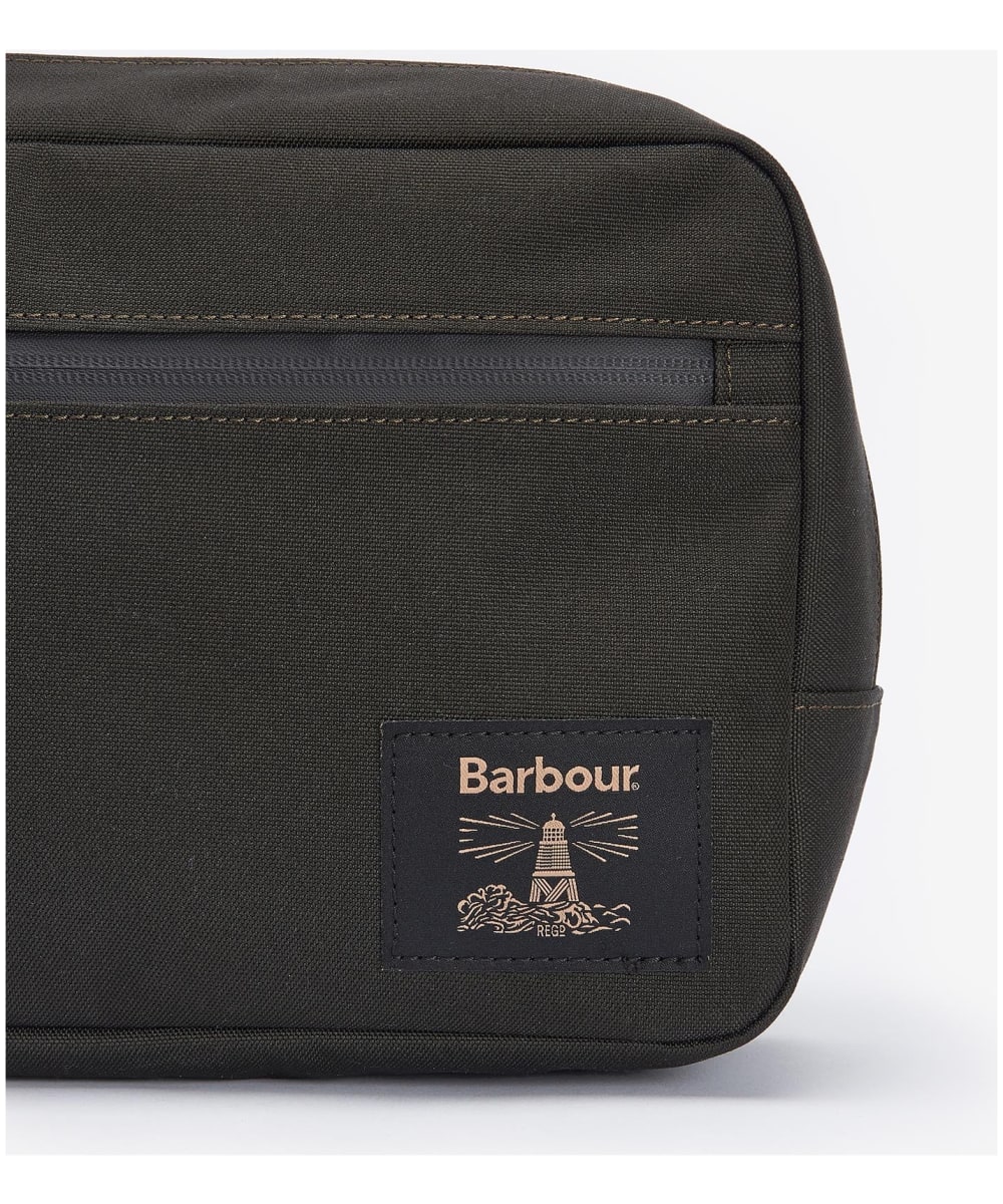 Men's Barbour Field Canvas Washbag