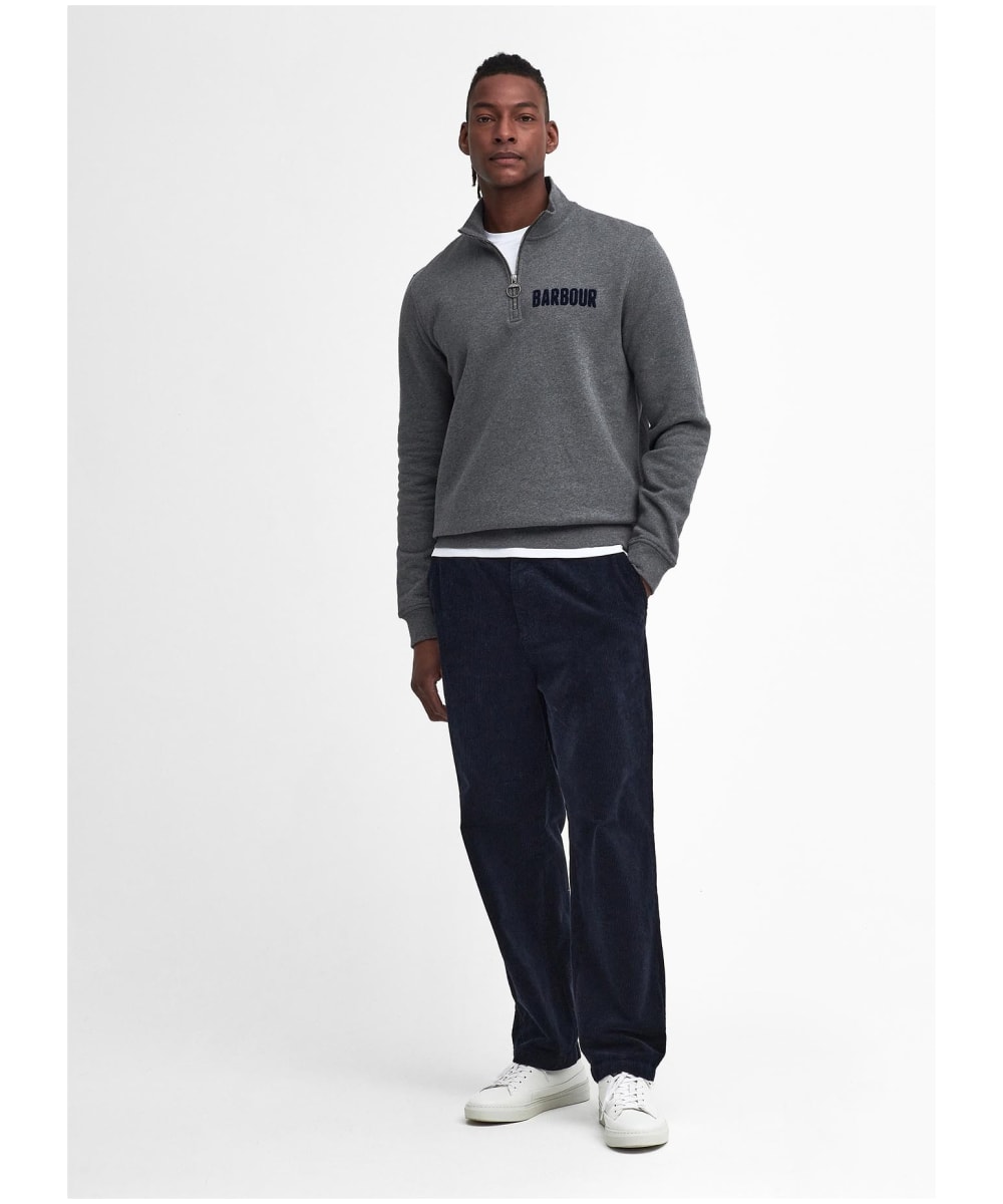 Men's Barbour Cotes Half Zip Sweatshirt
