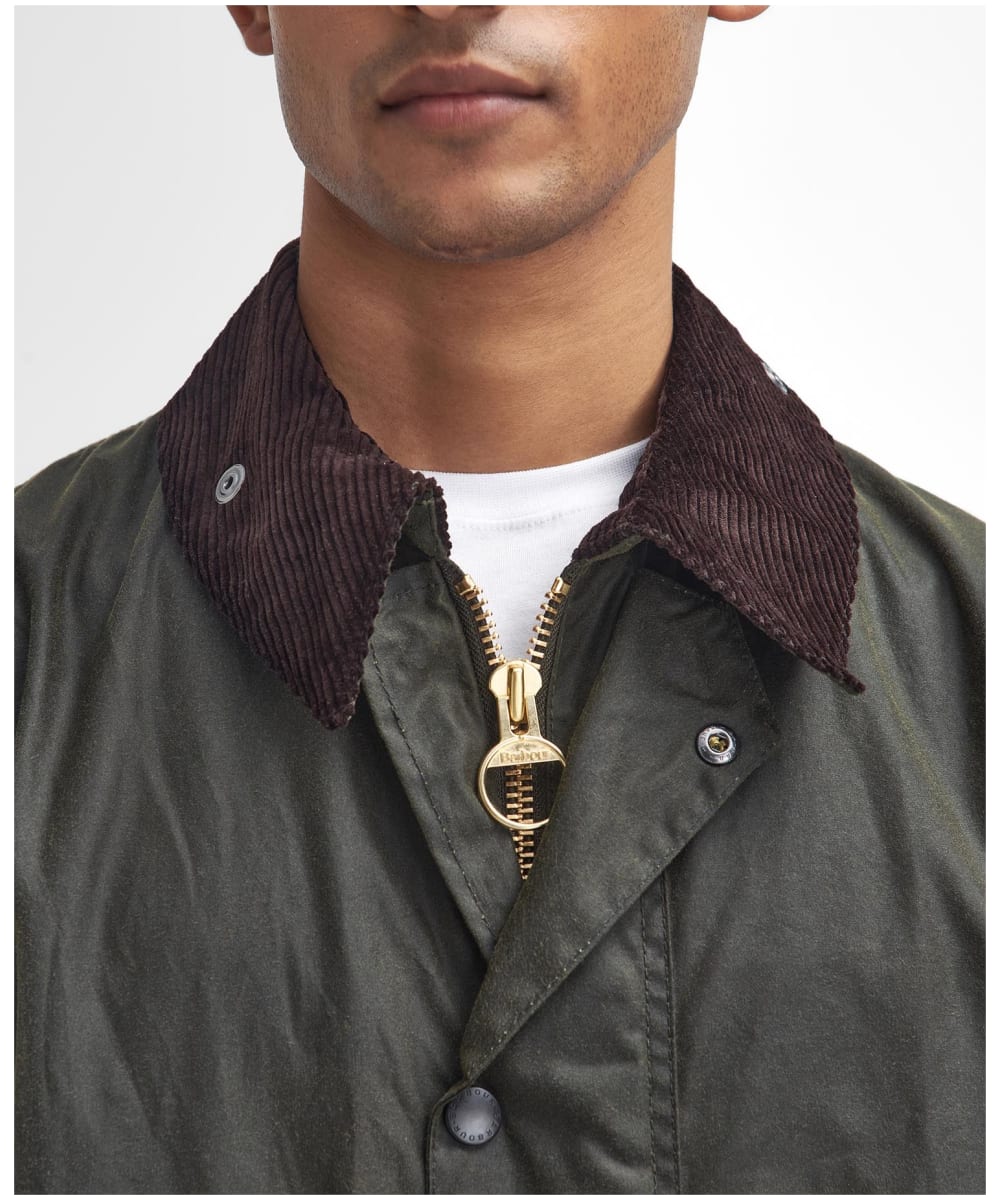 Men's Barbour Border Waxed Jacket