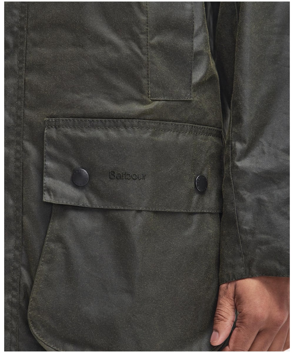 Men's Barbour Border Waxed Jacket
