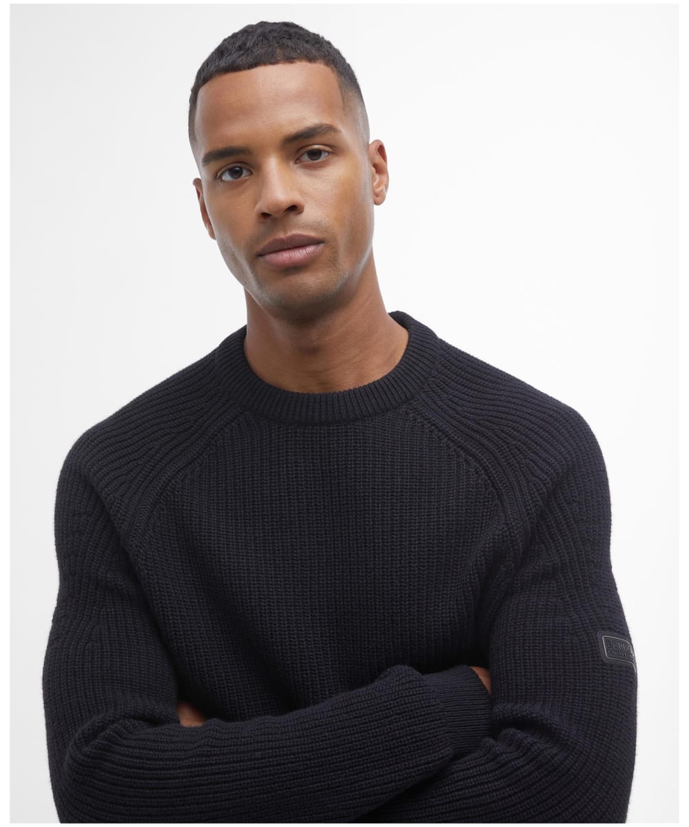 Men's Barbour International Chester Crew Knit Jumper