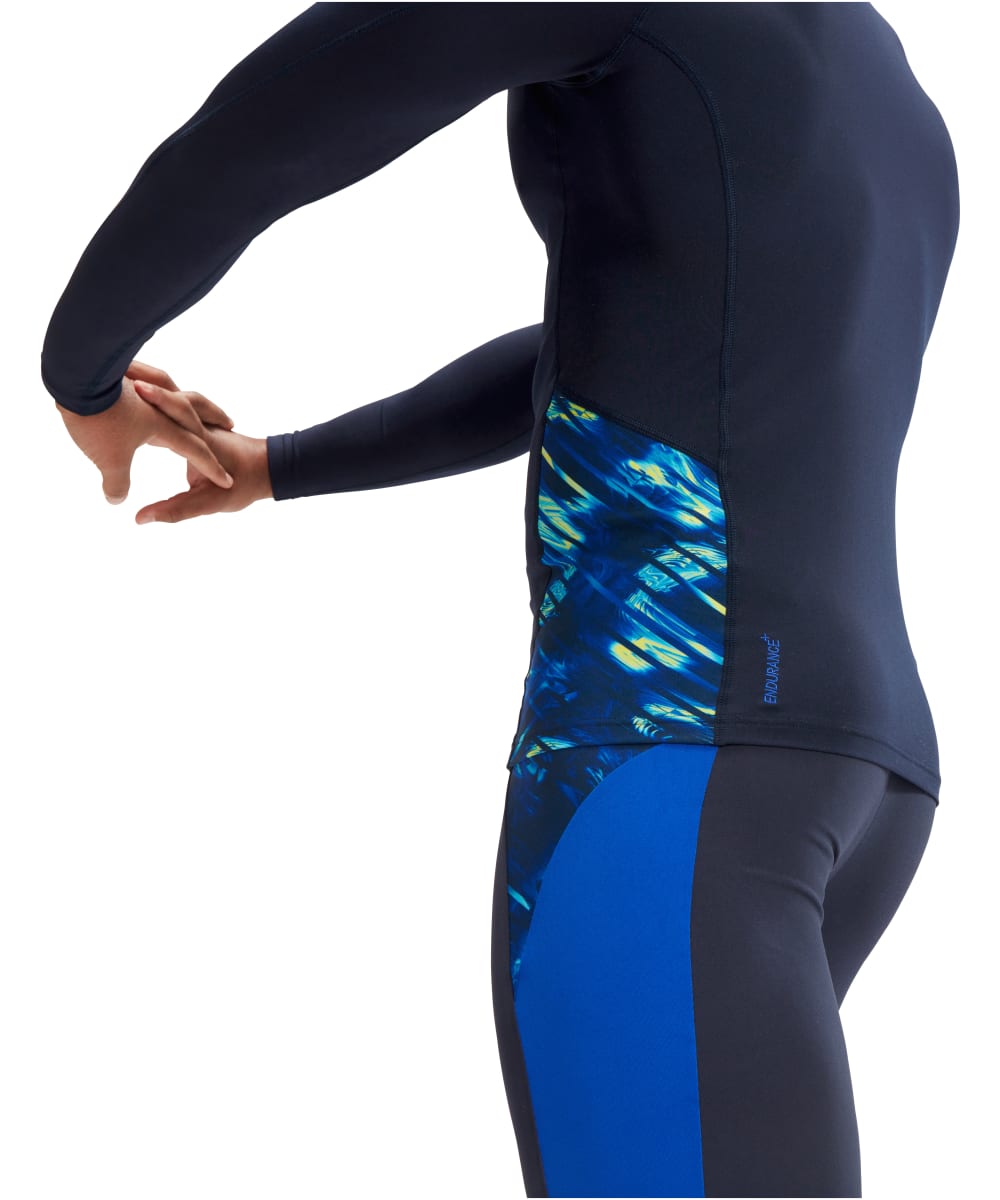 Men's Speedo Endurance+ Splice Rash Top