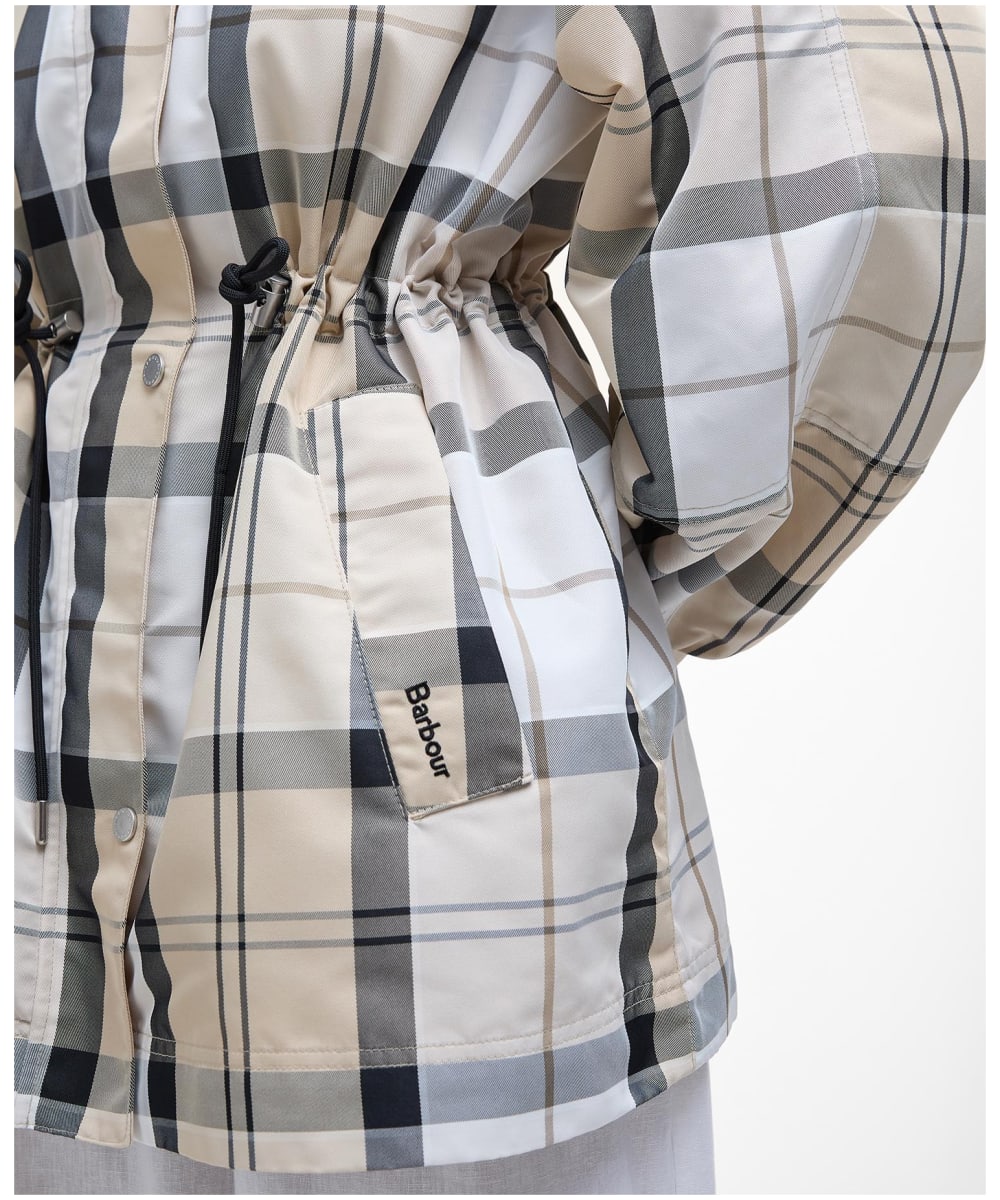 Women's Barbour Suri Checked Showerproof Jacket