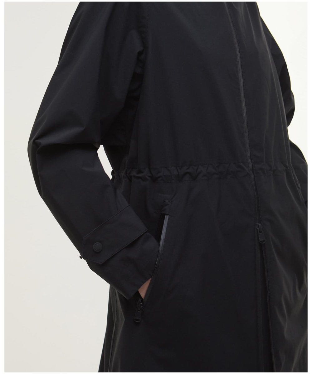 Women's Barbour International Longline Kyra Waterproof Jacket