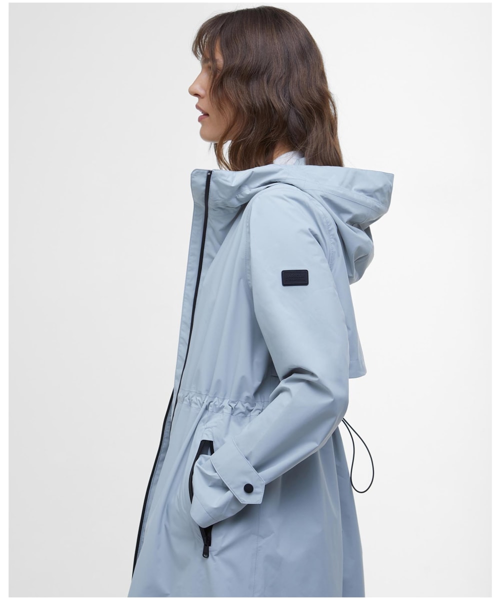 Women's Barbour International Longline Kyra Waterproof Jacket