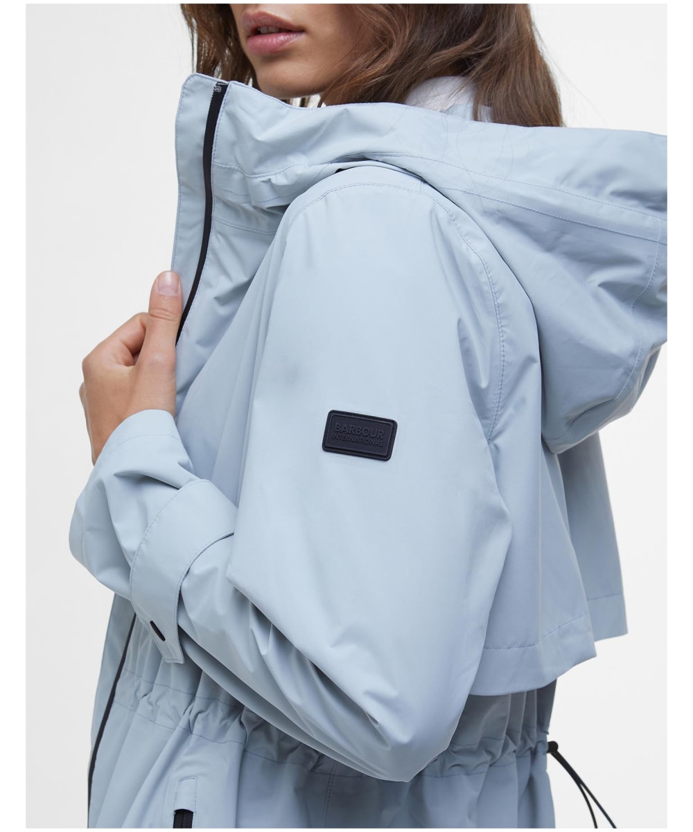 Women's Barbour International Longline Kyra Waterproof Jacket