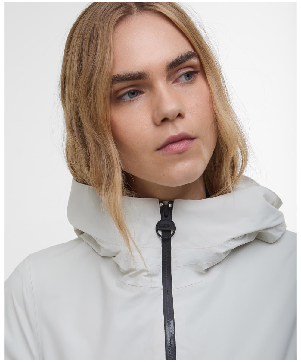 Women's Barbour International Longline Kyra Waterproof Jacket