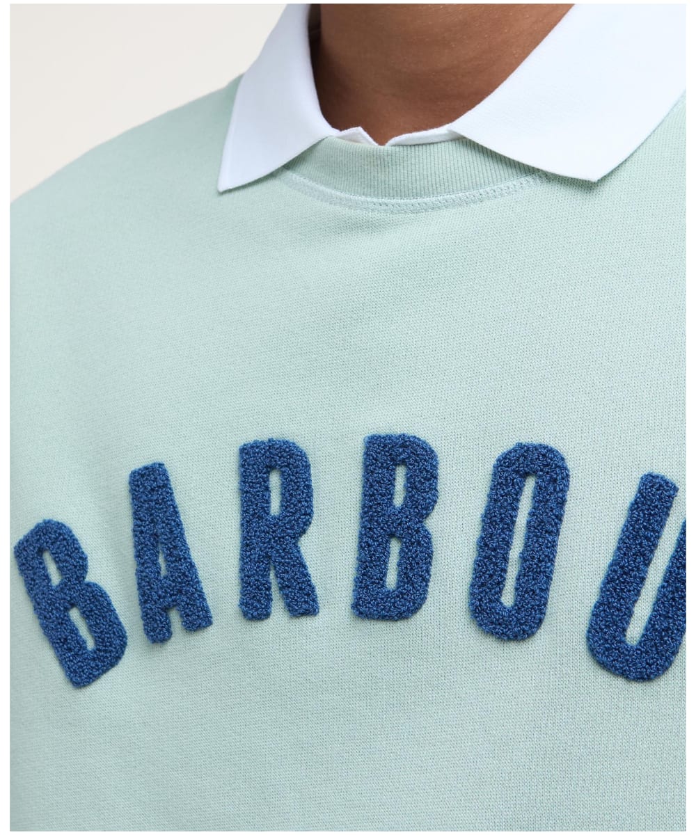 Men's Barbour Prep Logo Crew Sweater