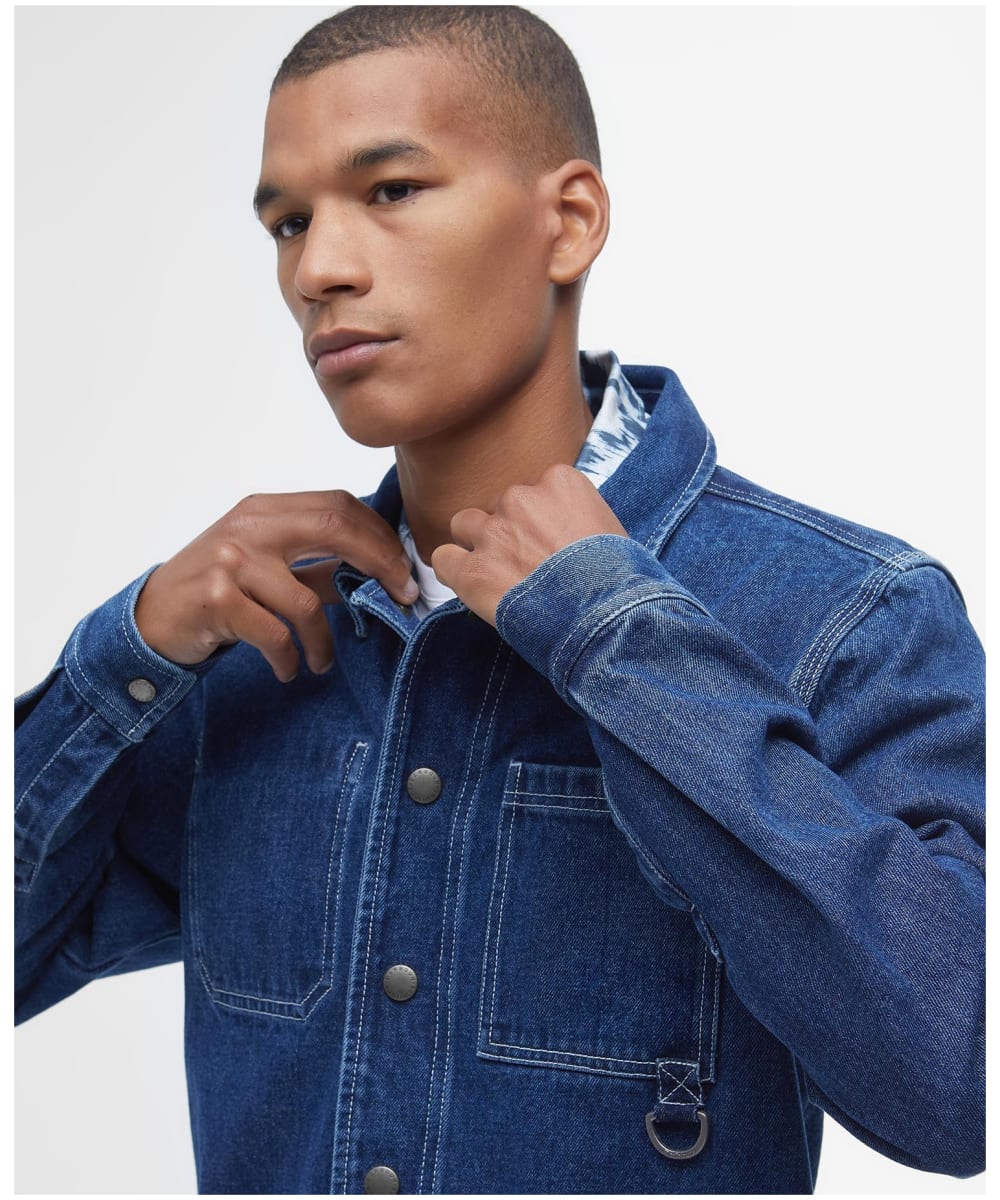 Men's Barbour Denim Grindle Overshirt