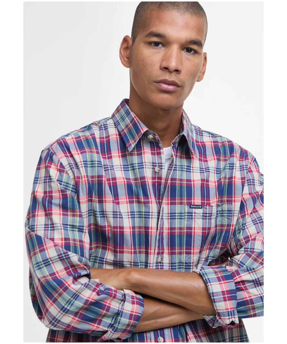 Men's Barbour Clifton Madras Relaxed Fit Shirt