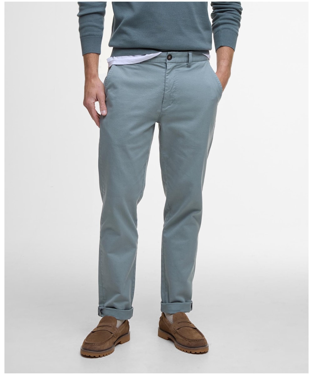 Men's Barbour Washed Stretch Twill Tailored Fit Trouser