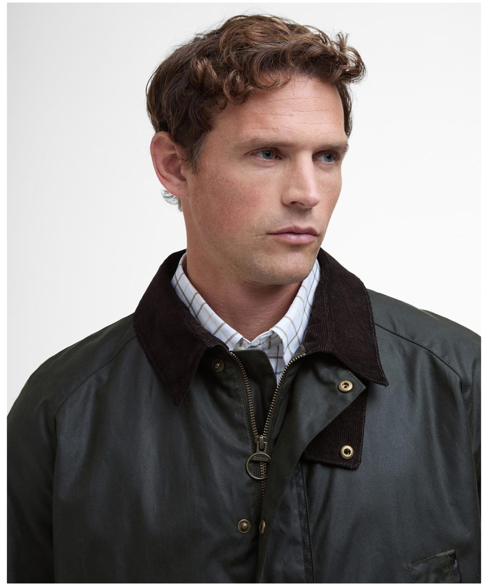 Men's Barbour Halton Waxed Cotton Jacket