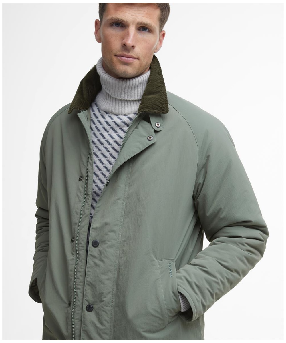 Men's Barbour Winter Wadded Showerproof Mac