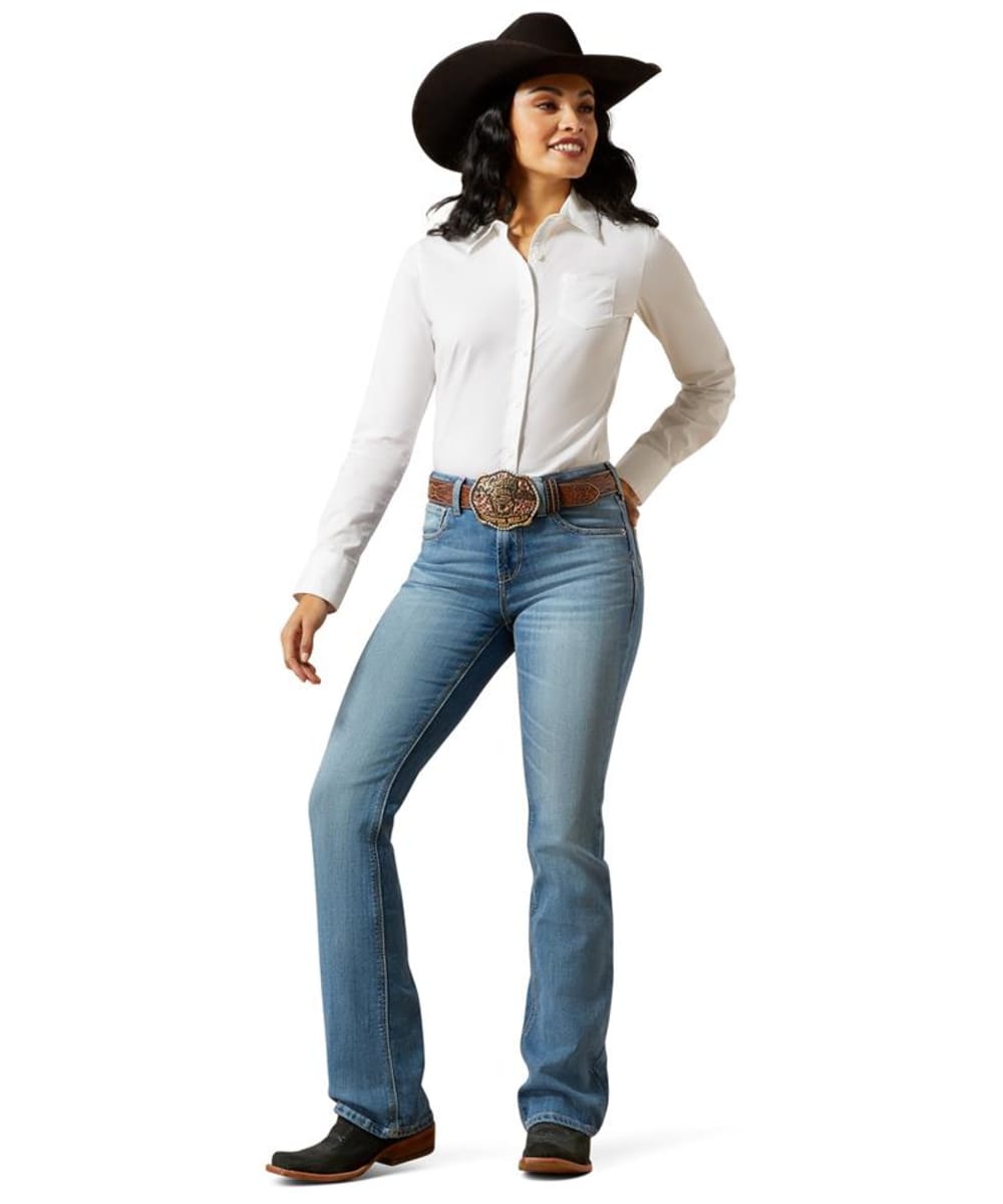 Women's Ariat High Rise Rowyn Boot Cut Jeans