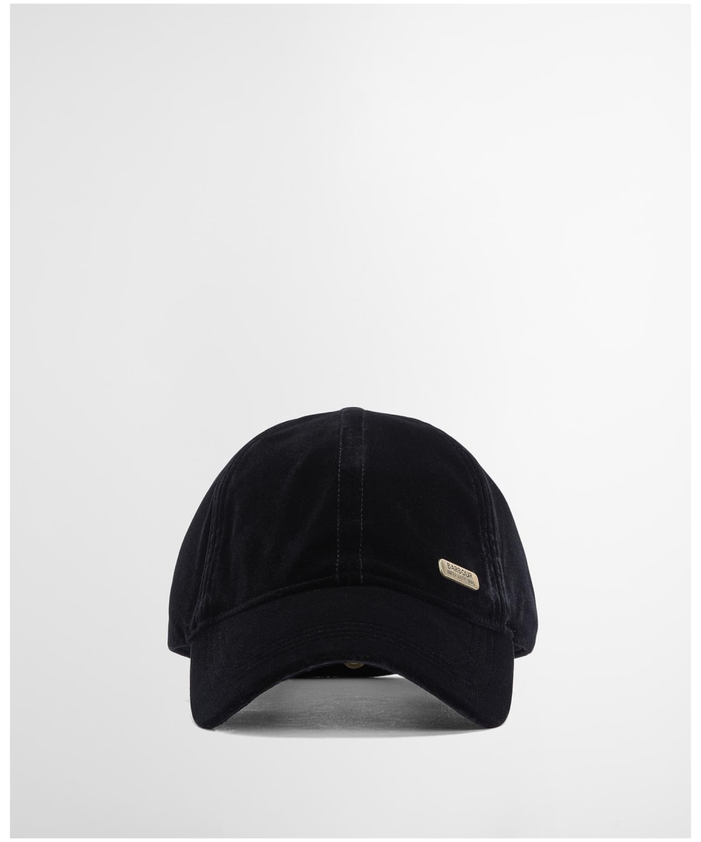 Women's Barbour International Cecilla Velvet Cap