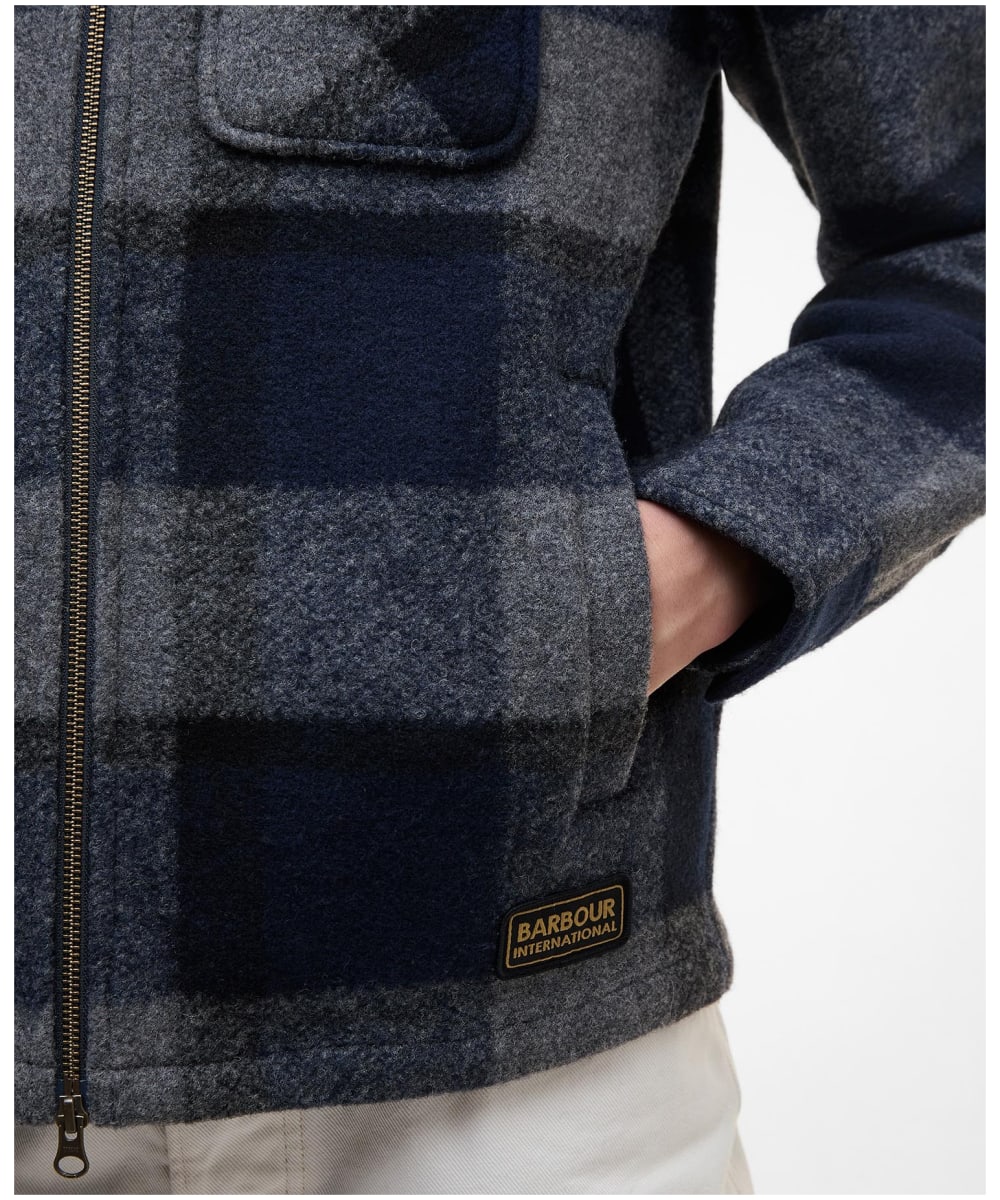 Men's Barbour International Hailwood Fleece Overshirt