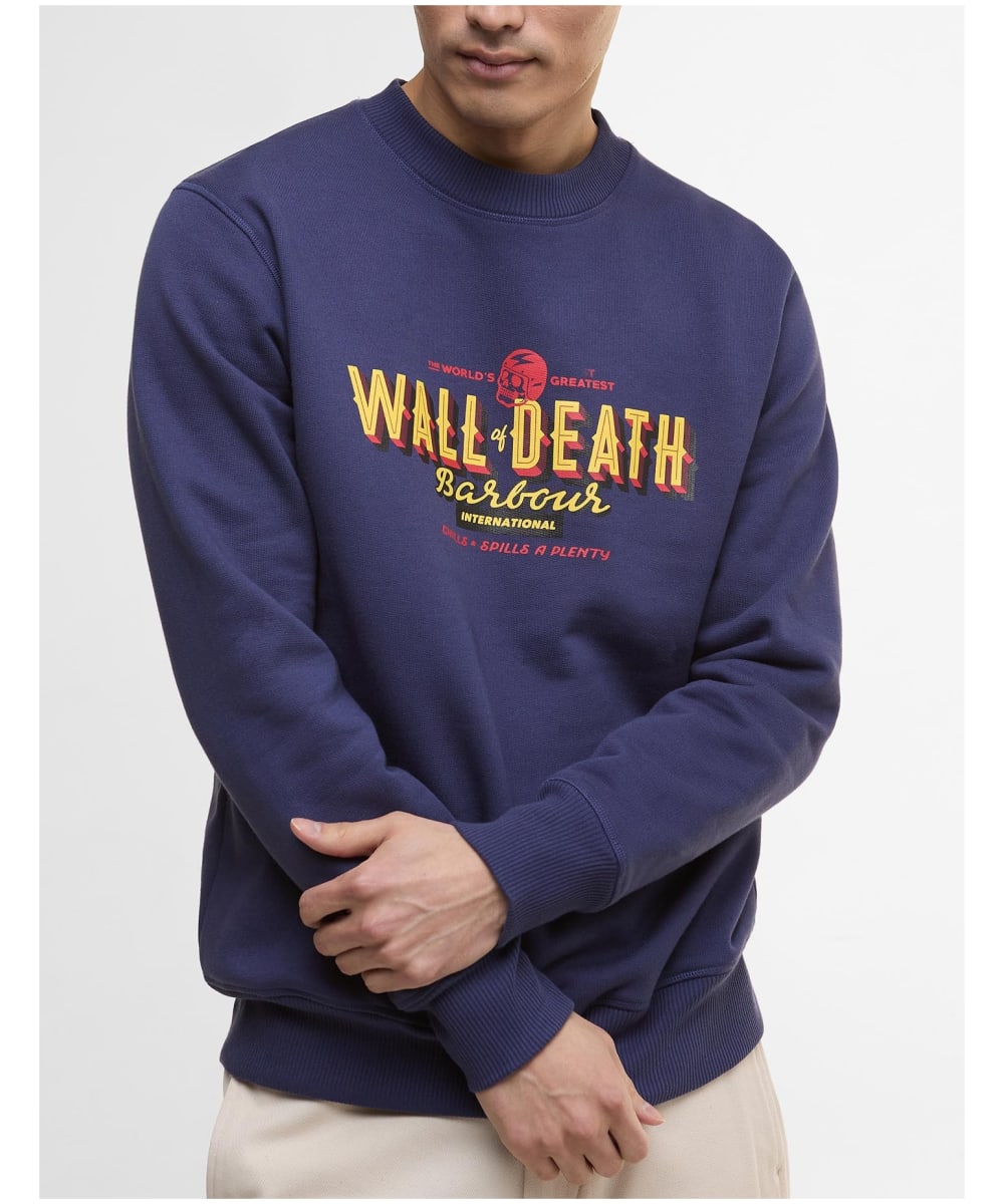 Men's Barbour International Wall Crew Sweatshirt