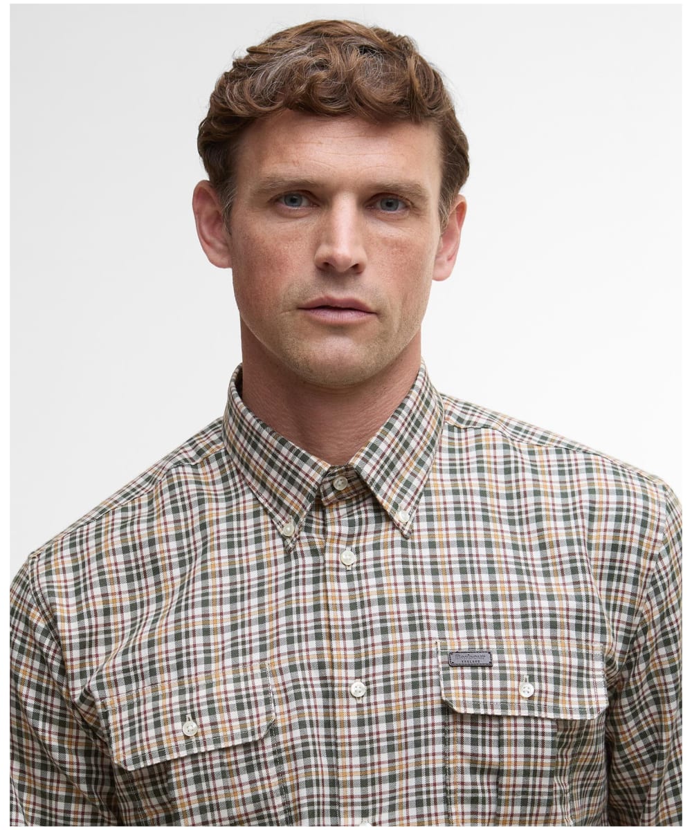 Men's Barbour Panwell Thermo Weave Regular Checked Shirt