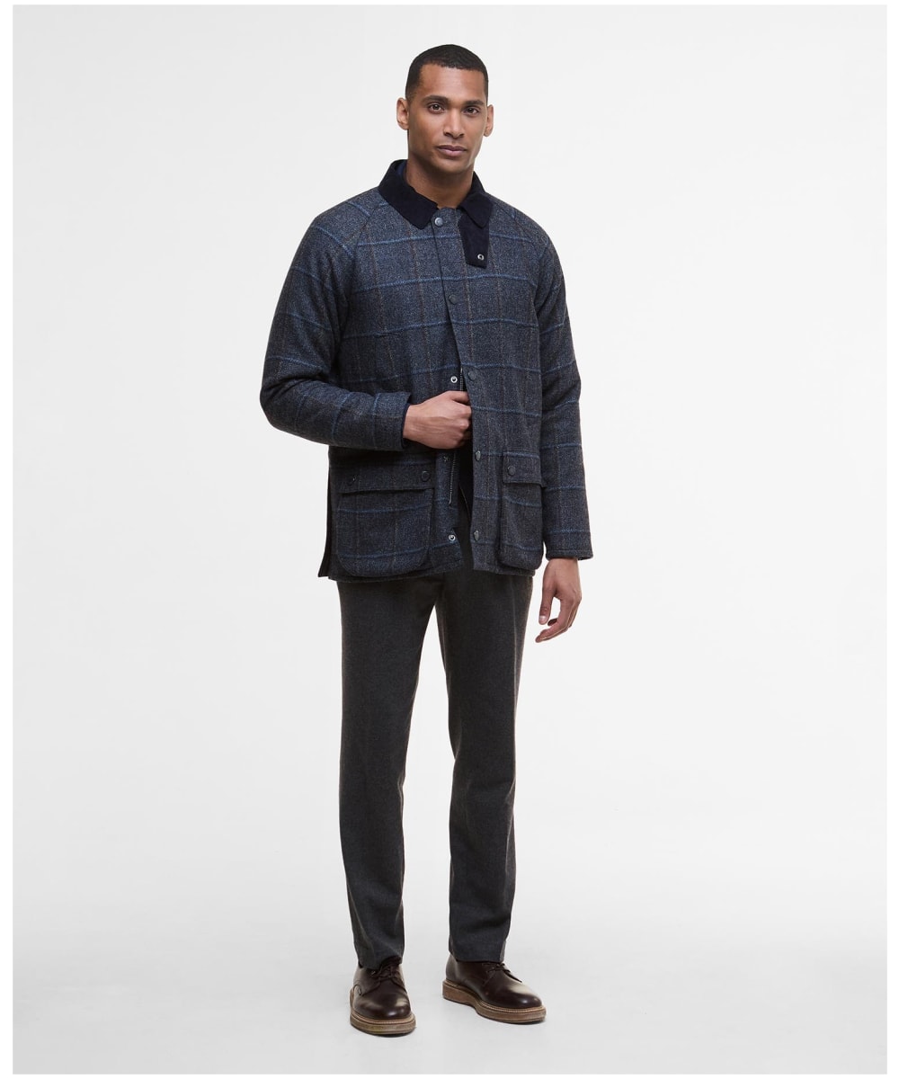 Men's Barbour Bedale Check Wool Jacket