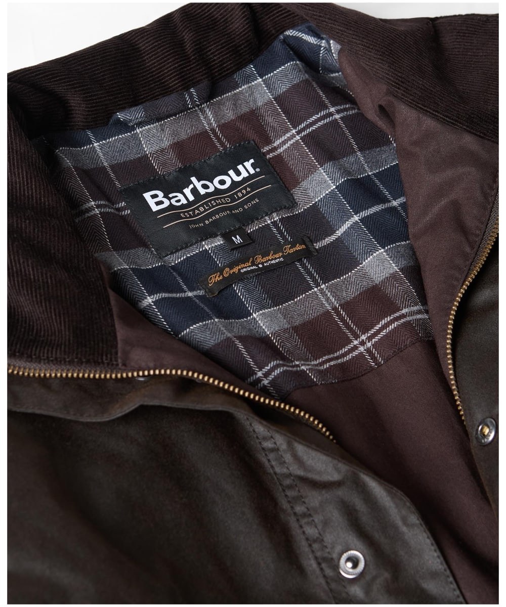 Men's Barbour Modern Border Waxed Jacket