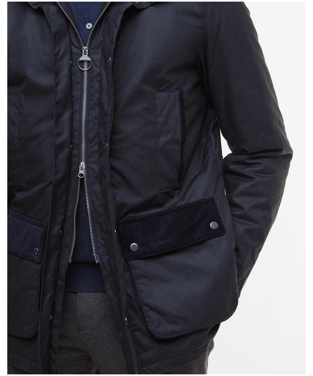 Men's Barbour Modern Border Waxed Jacket