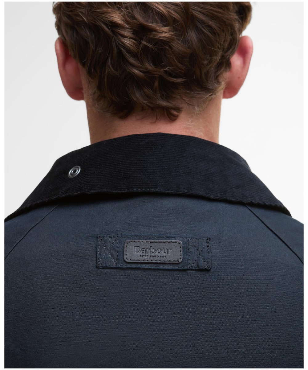 Men's Barbour Country Waxed Mac Jacket