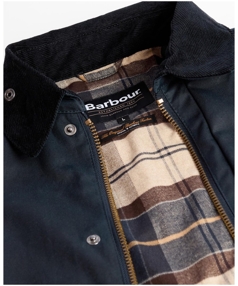 Men's Barbour Country Waxed Mac Jacket