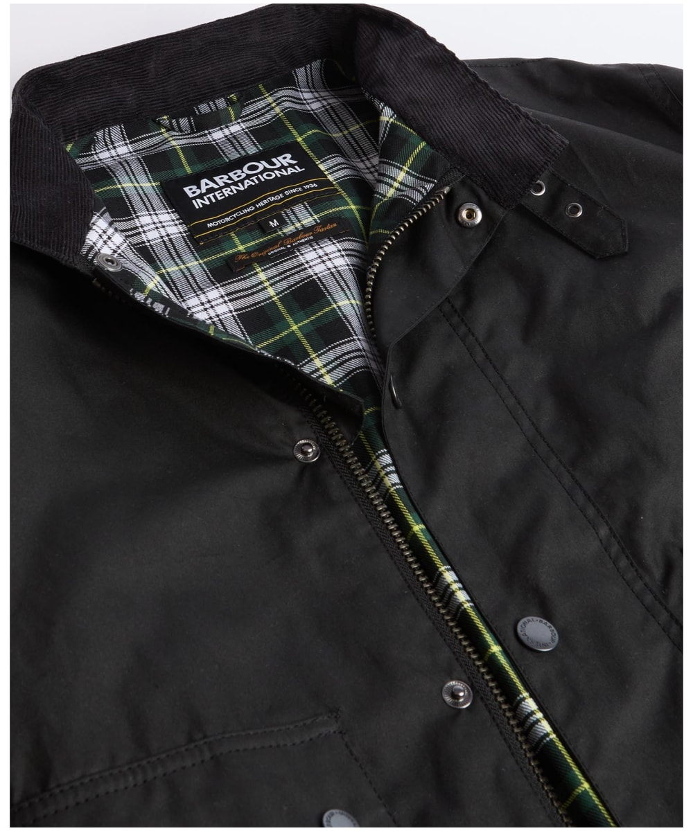 Men's Barbour International Traction Waxed Jacket