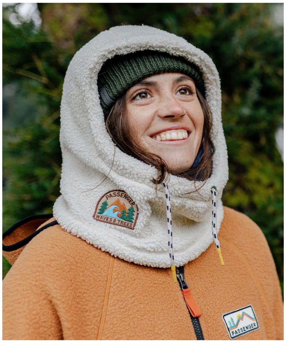 Passenger Clothing Snowdrift Recycled Polar Fleece Hood