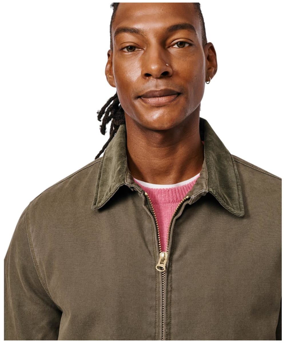 Men's Aubin Newland Canvas Harrington Jacket