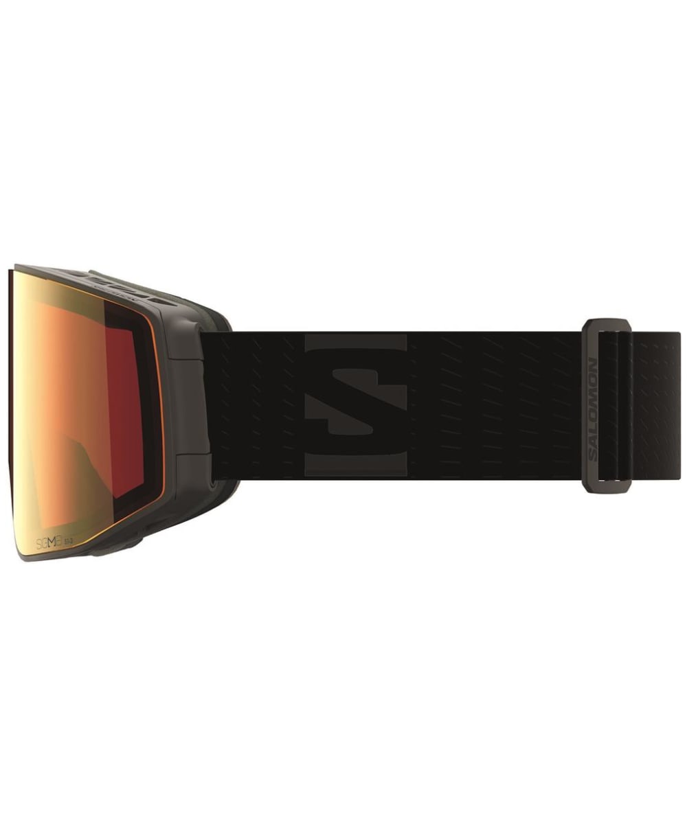 Salomon Sentry Prime Goggles - Sigma Photo Poppy Red & Sigma Light Blue ...
