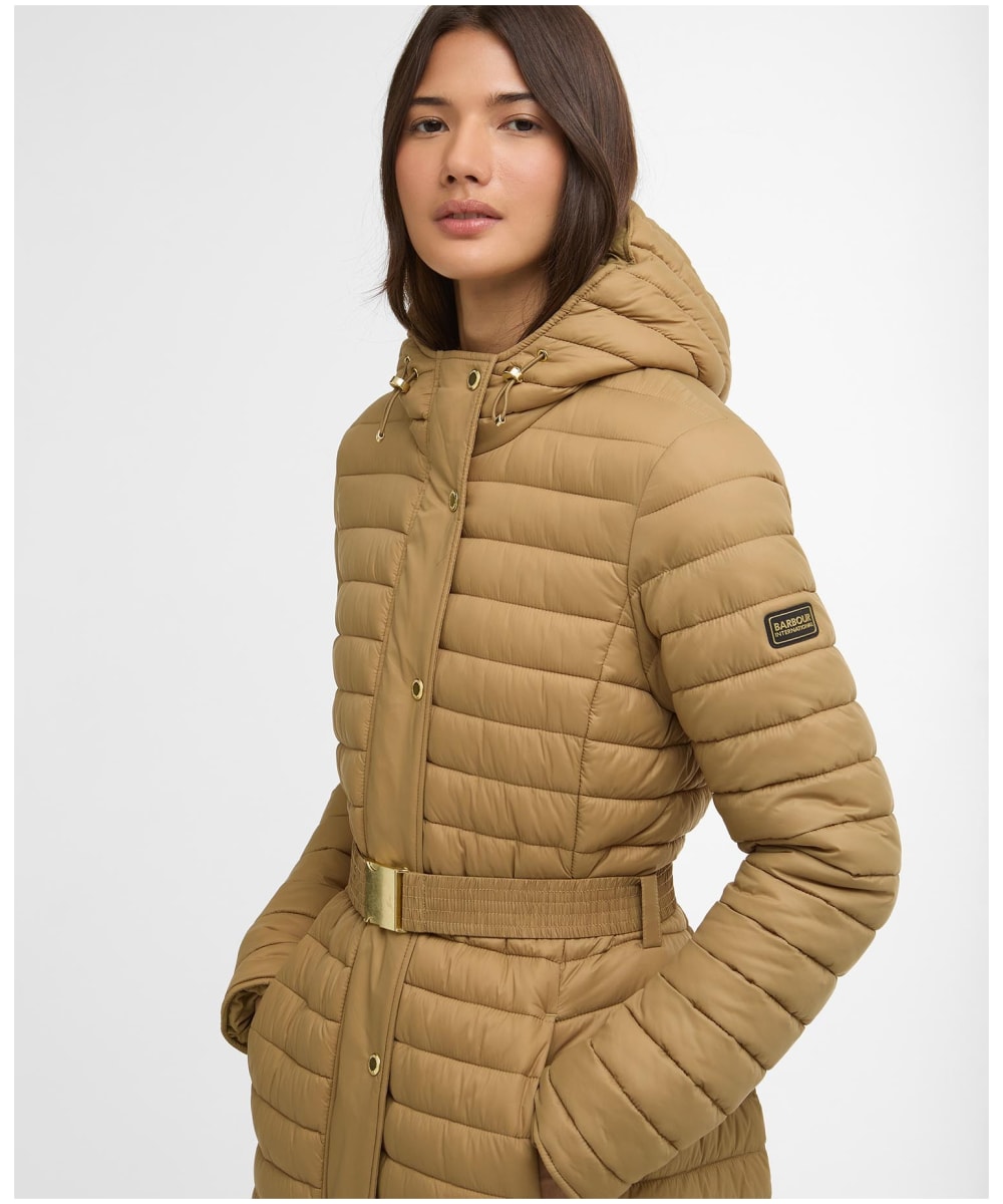 Women's Barbour International Longline Jada Puffer Jacket