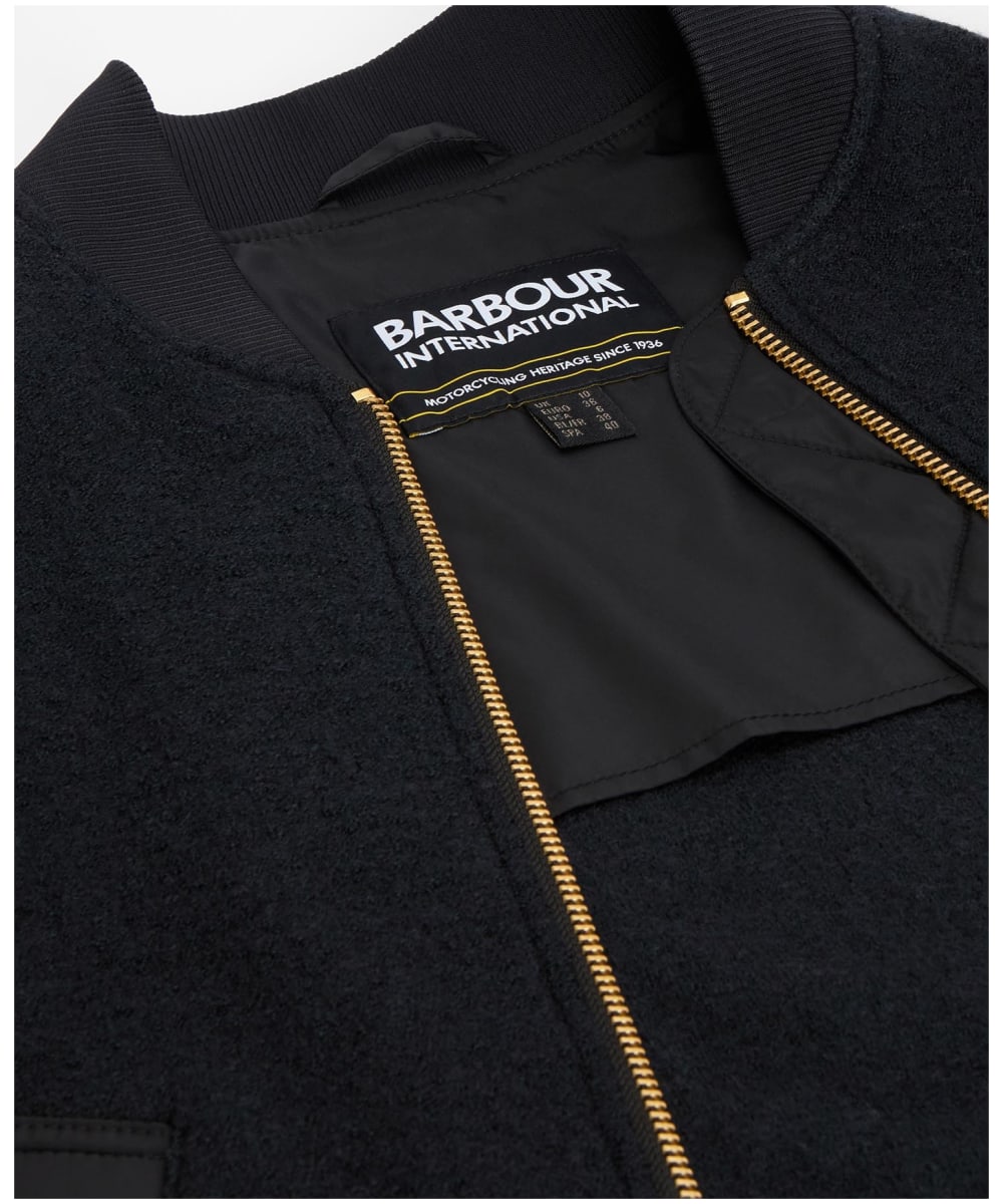 Women's Barbour International Monique Wool Bomber Jacket