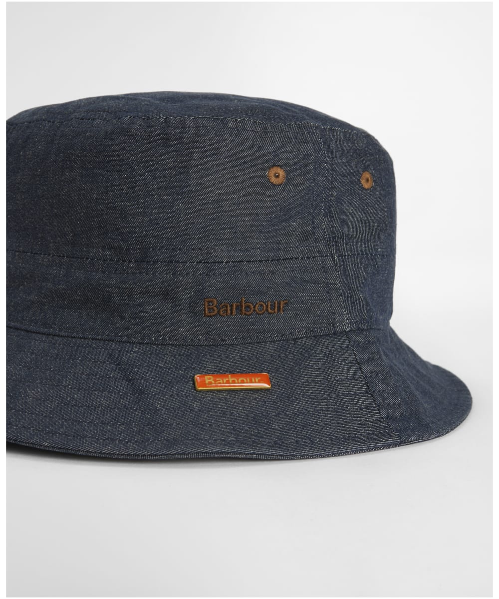 Men's Barbour Transport Denim Bucket Hat
