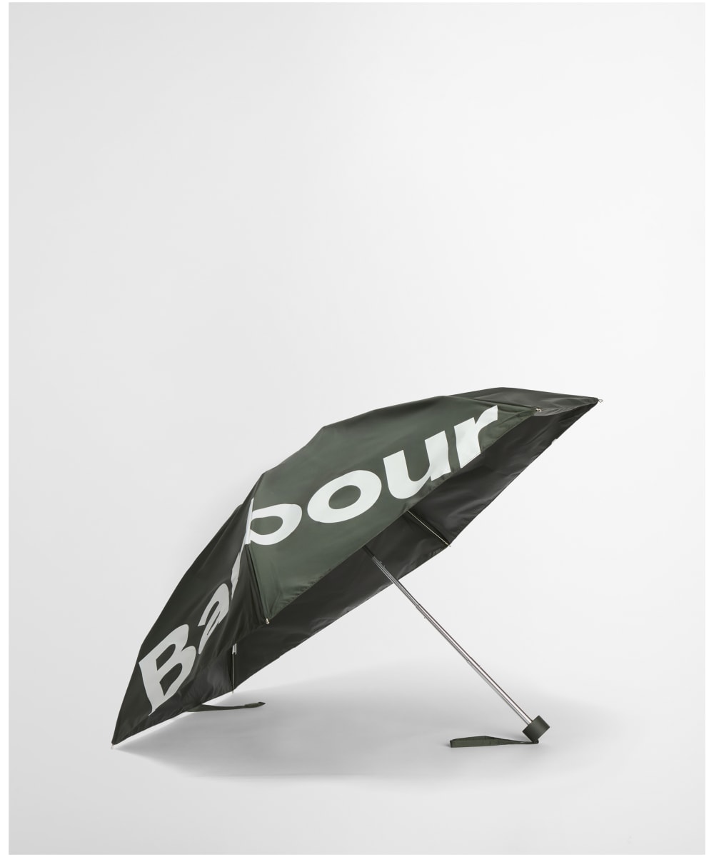 Barbour Logo Mini Umbrella