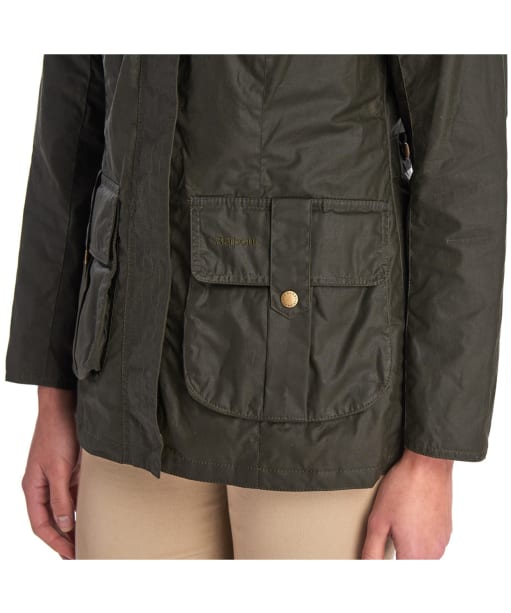 Women's Barbour Defence Lightweight Waxed Jacket