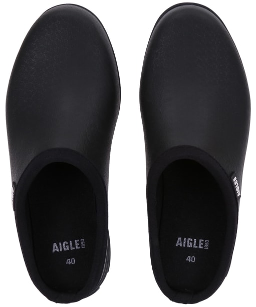 Aigle Lessfor Non-Slip Open Rubber Clogs
