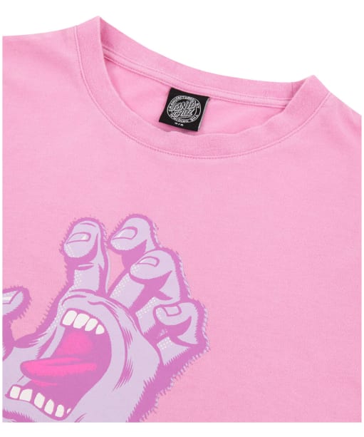 Women's Santa Cruz Rigid Screaming Hand Short Sleeve T-Shirt