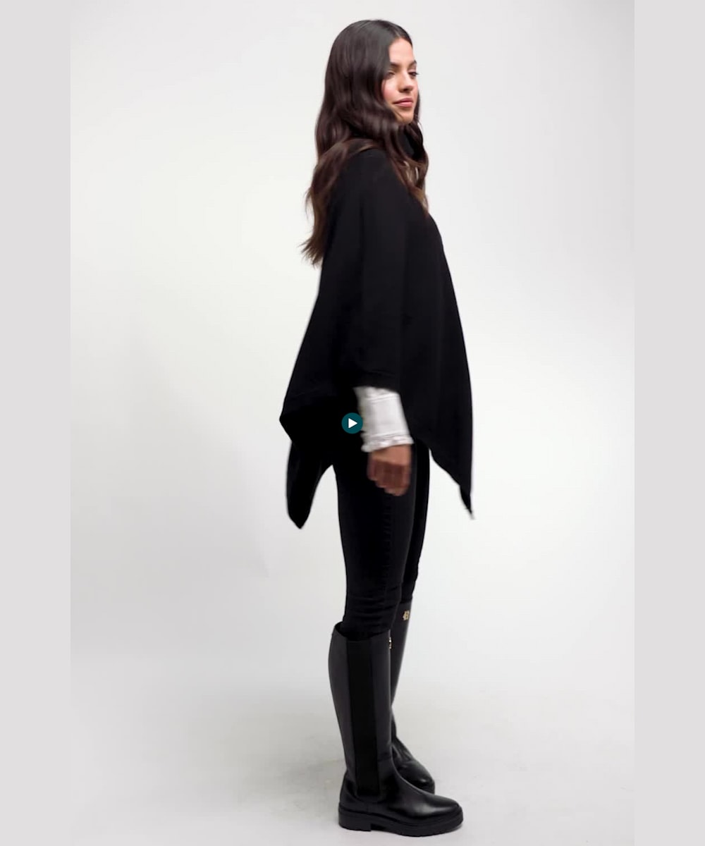 Women's Holland Cooper Roll Neck Knitted Cape